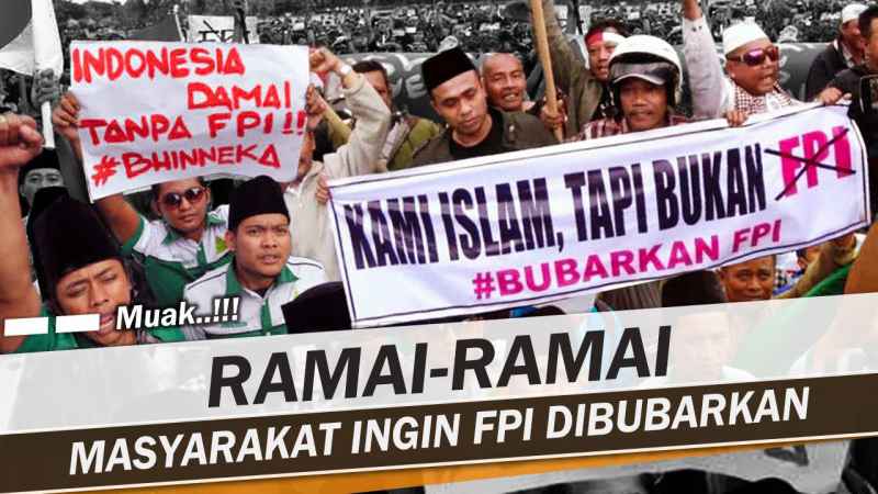 FAPP: Pembubaran FPI Fakta Presiden Dengar Rakyat sekaligus Hadiah ...