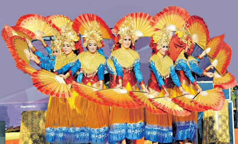Kipas Serumpun, Tarian Tradisional Banyuasin