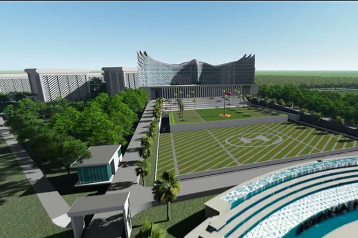 Pembangunan Istana Presiden di IKN Ditargetkan Rampung Tahun 2024 Pembangunan Istana Presiden di IKN Ditargetkan Rampung Tahun 2024