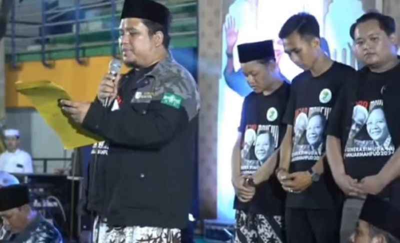 Generasi Muda NU Deklarasi Dukungan untuk Ganjar-Mahfud